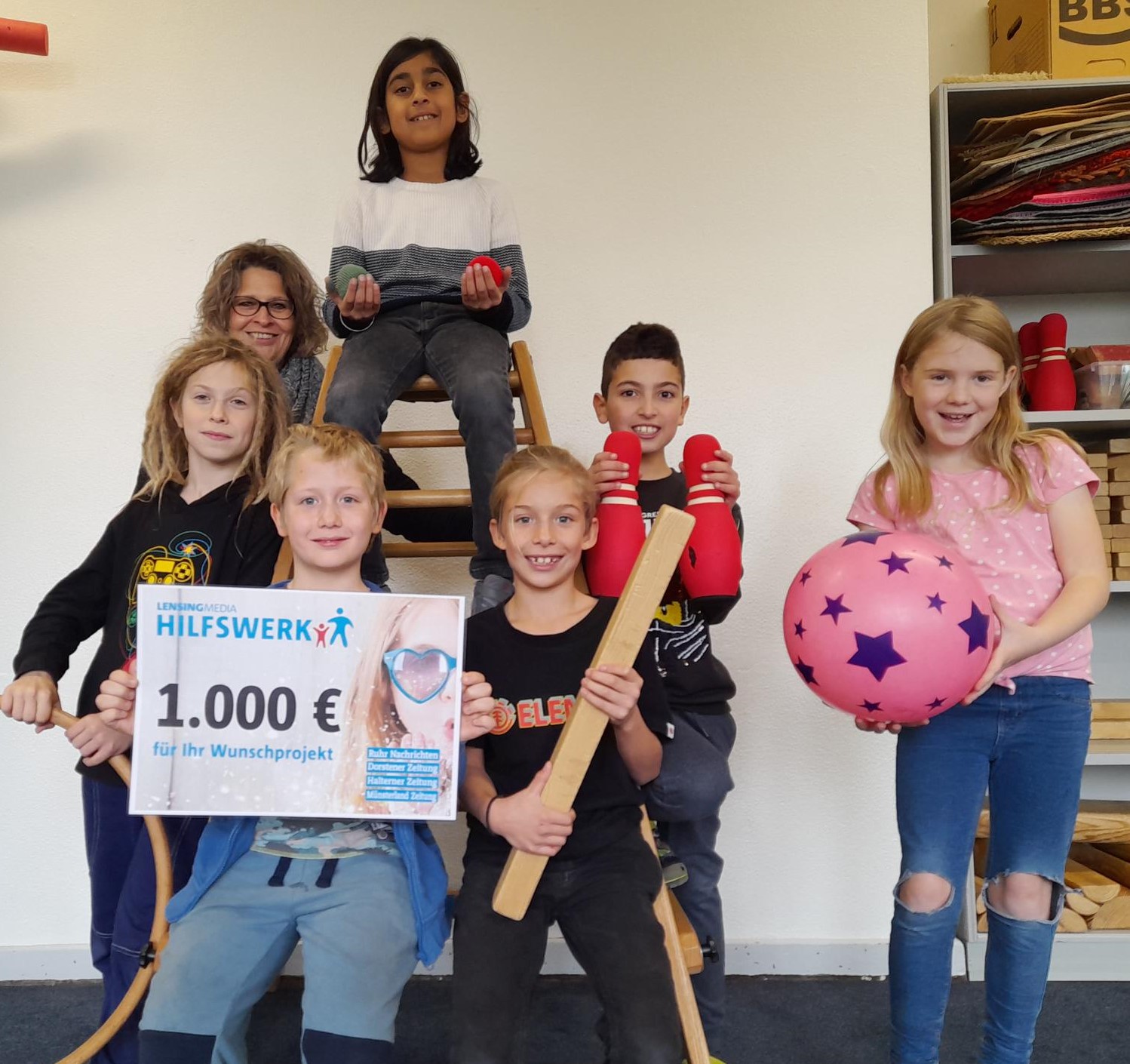 Wir sagen Dankeschön - Montessori Campus Dorsten