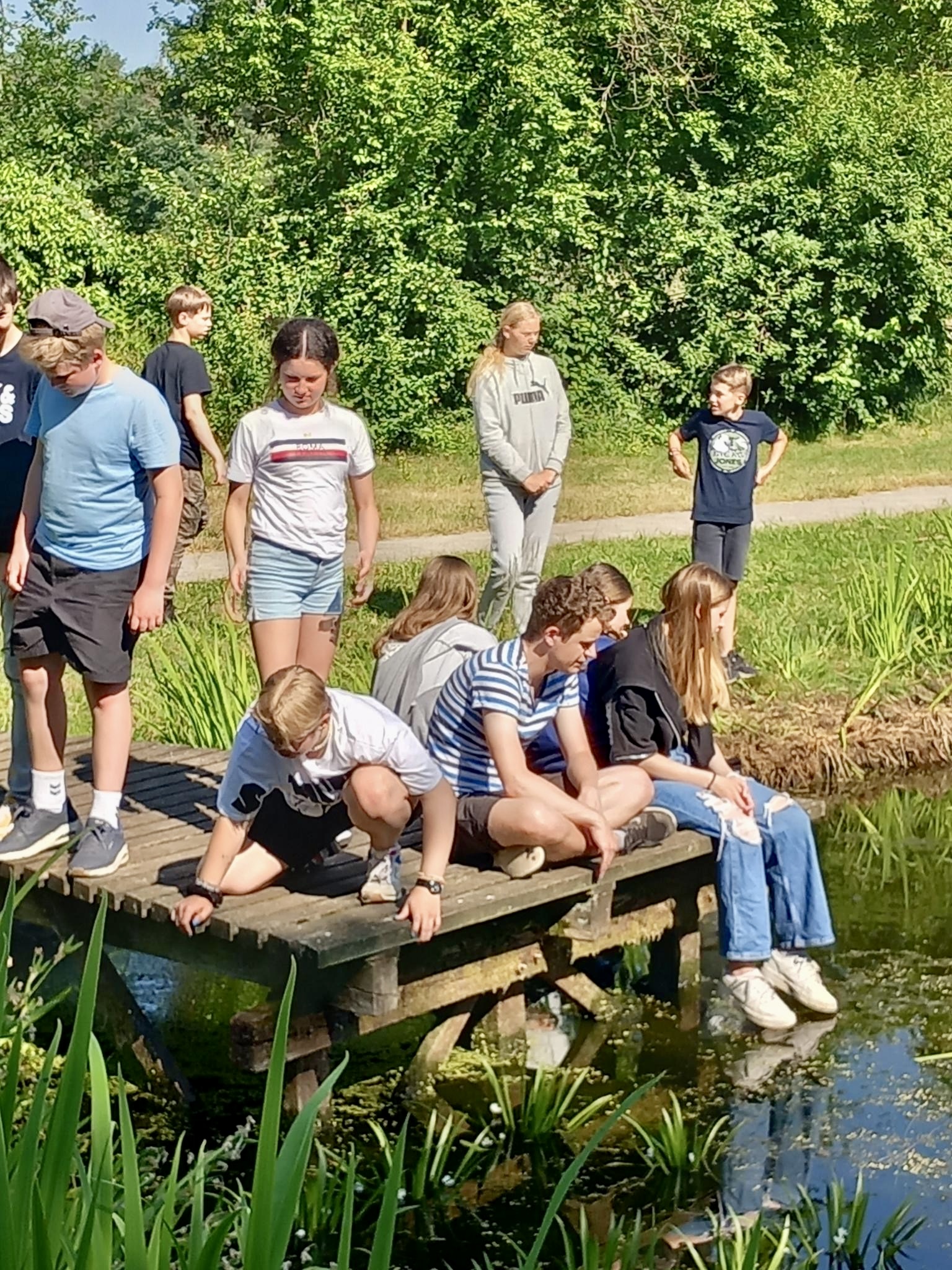 Praxistag an der Bio-Station 🐸 - Montessori Campus Dorsten
