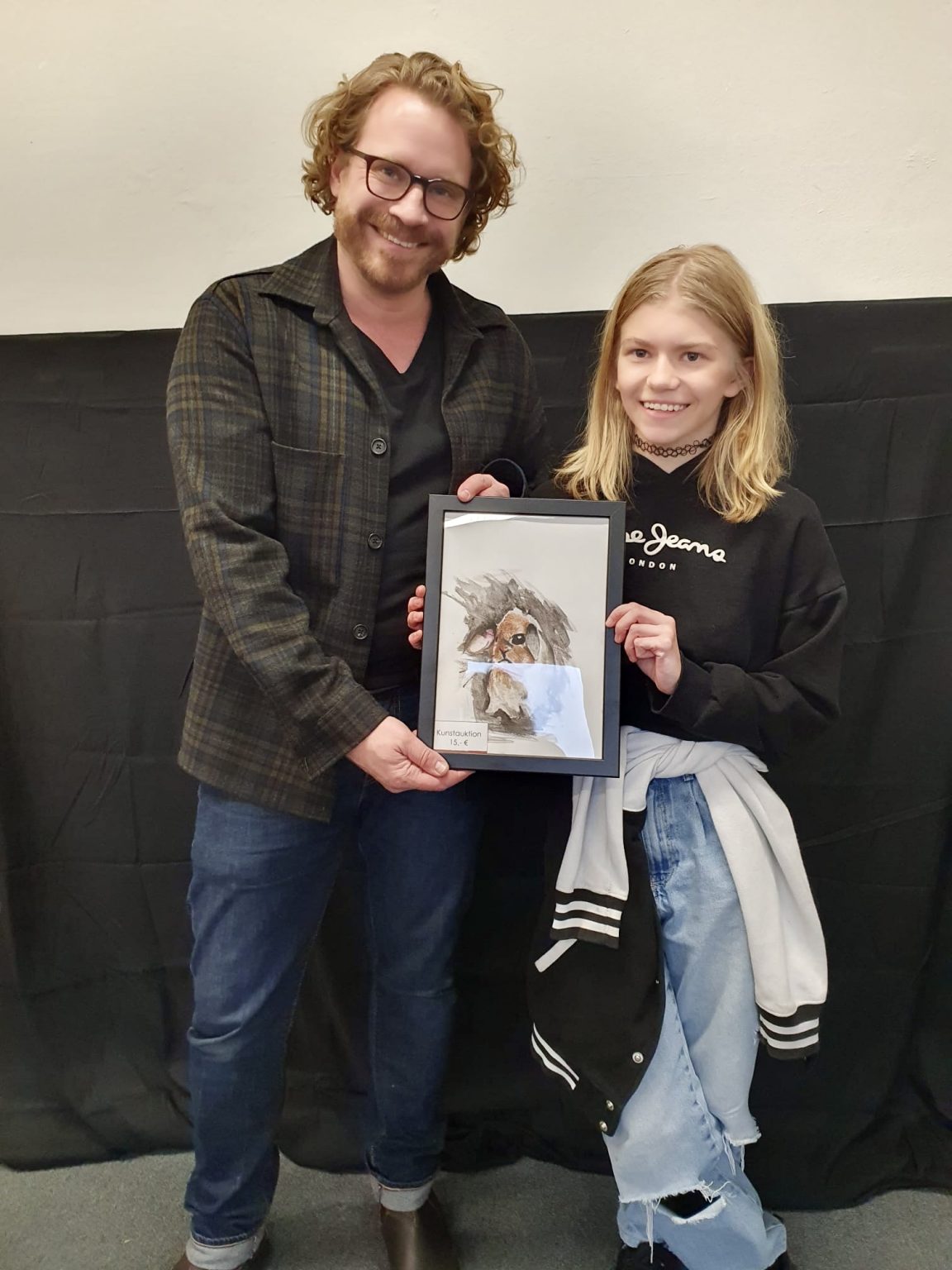 Kunstauktion im Rahmen des CampusBasars - Montessori Campus Dorsten